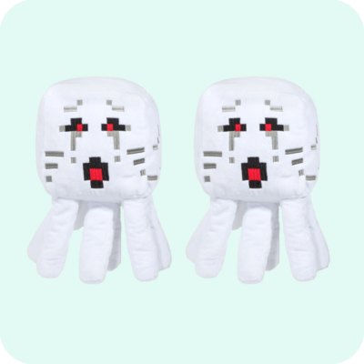 Ghast Plush ⚡️ Official Minecraft Ghast Stuffed Animal Store