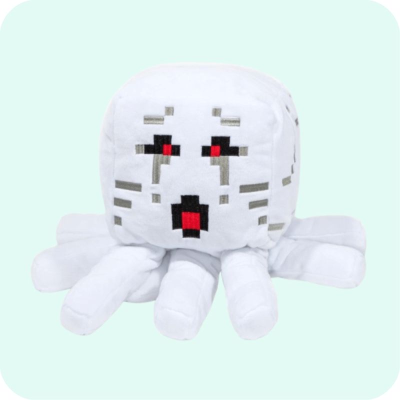 Ghast Plush ⚡️ Official Minecraft Ghast Stuffed Animal Store